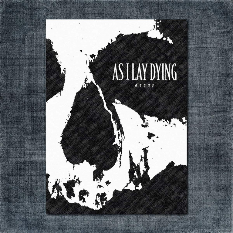 As I Lay Dying Back Patch, As I Lay Dying – Decas v2 Big Back Patch ...
