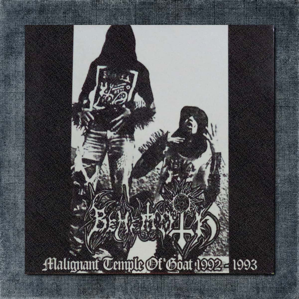 Behemoth Back Patch, Behemoth – Malignant Temple Of Goat Big Back Patch ...